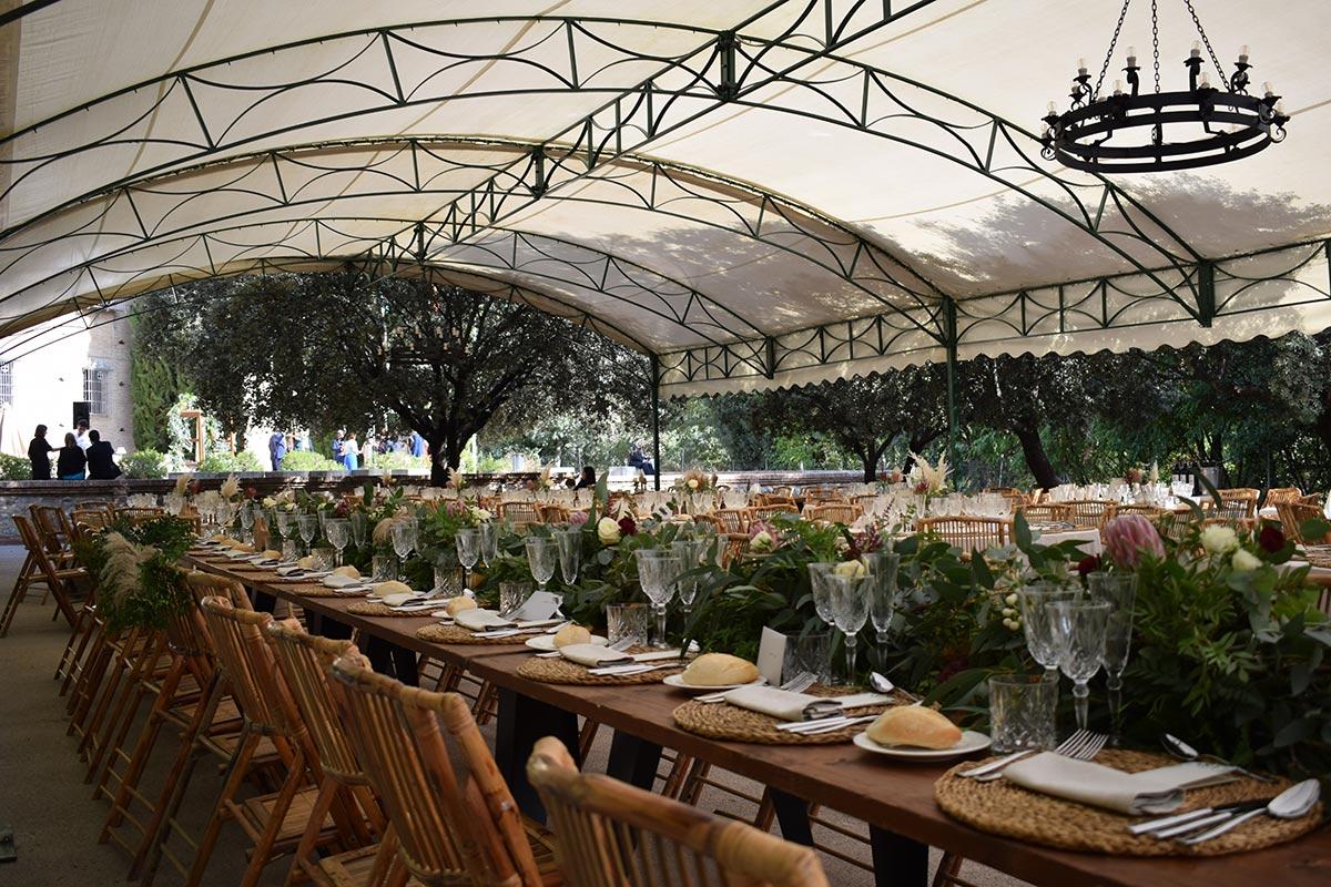 Tipos de mobiliario para bodas y eventos